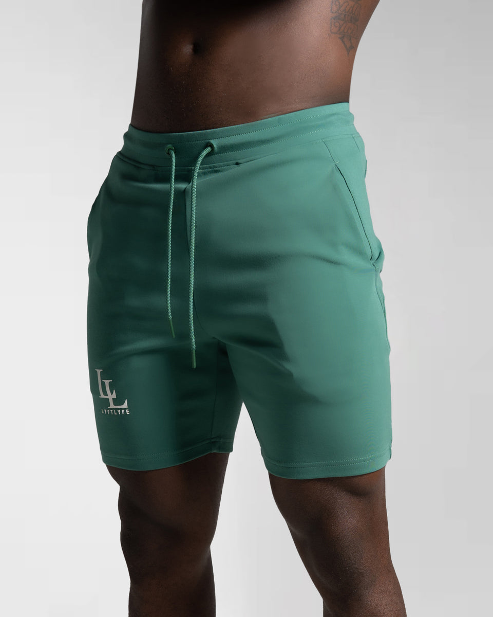 LYFT Men's Shorts - Pine - LYFTLYFE APPAREL
